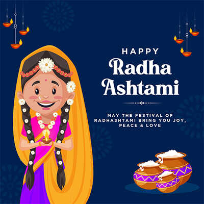 Happy Radhashtami Whatsapp Dp