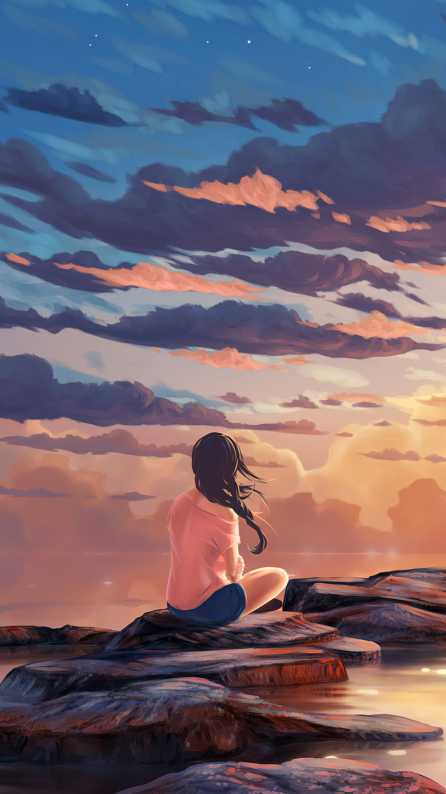 HD 4K alone girl mobile wallpaper Wallpapers for Mobile